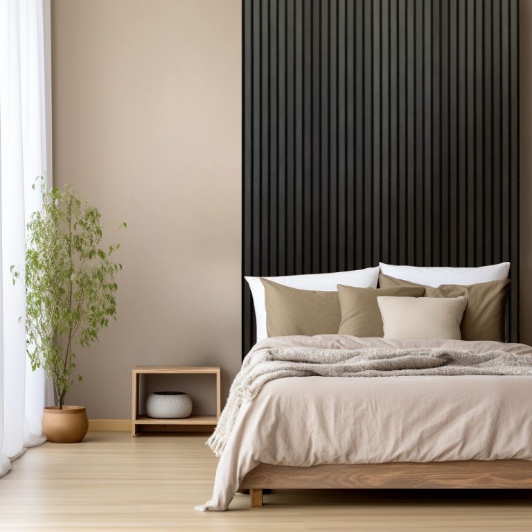 Black Wood Panels | 100% Natural Real Oak Finish